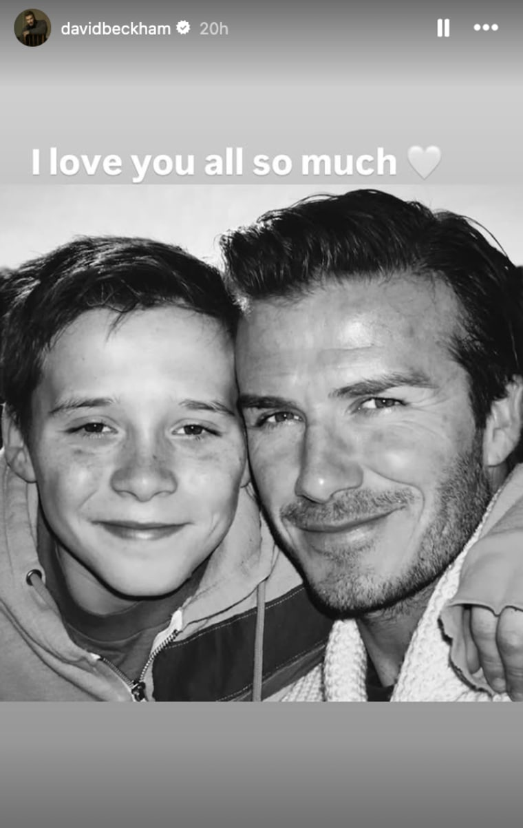 Read David Beckham's New Year's Message to Son Brooklyn and Other Kids