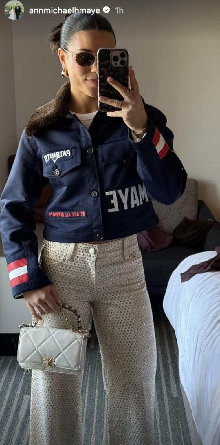 Drake Maye's Wife, Ann Michael Maye, Posts Sweet Message Before Super Bowl