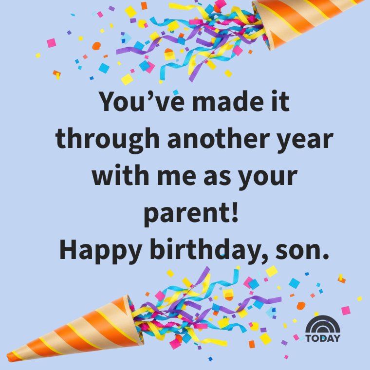 101 Best Birthday Wishes for Sons