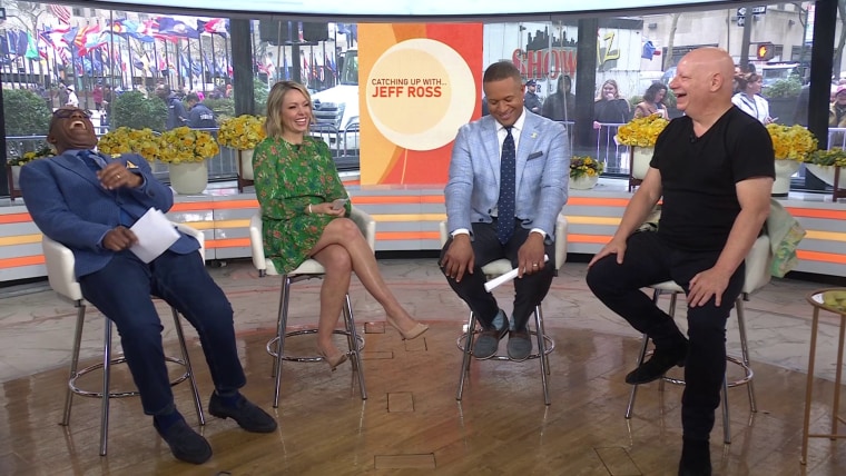 Jeff Ross' Name for His Colon Cancer Tumor Had Al Roker in Stitches
