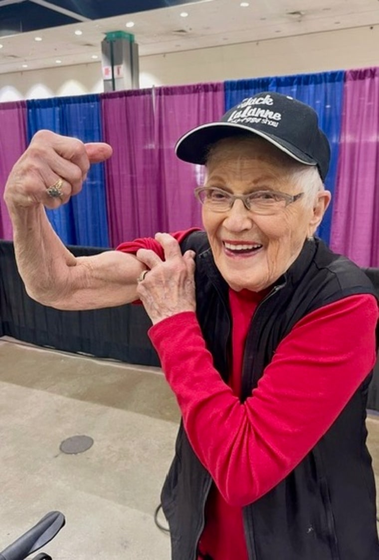 Elaine LaLanne, 100, Reveals Daily Exercise Routine And 1 Food She Loves