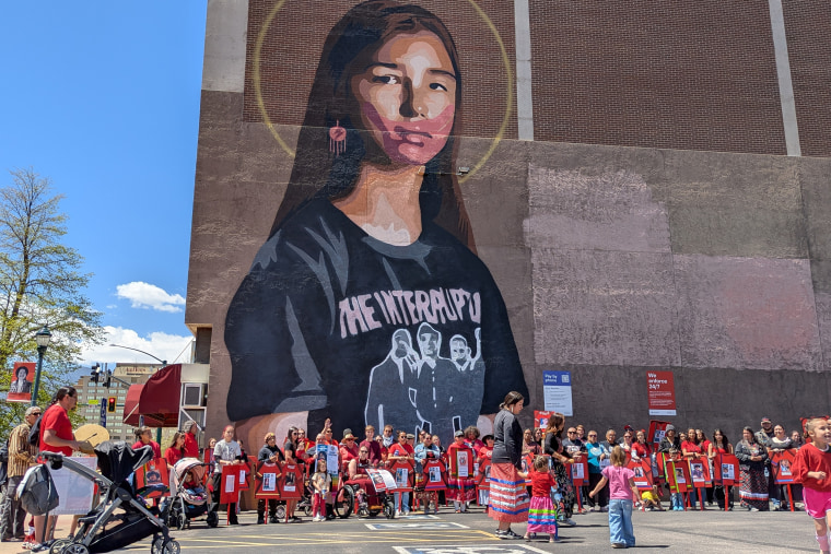 Indigenous people honor and raise awareness for relatives who are ...