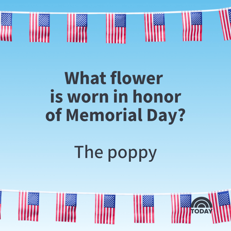 38 Memorial Day Trivia Questions, Answers and Facts
