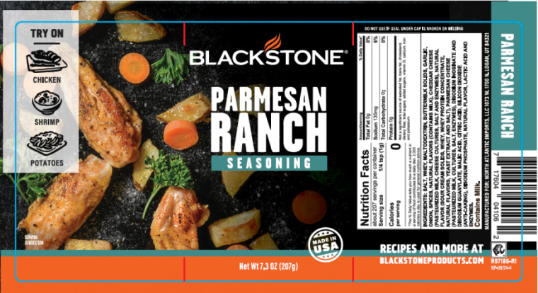 Parmesan Ranch Seasoning Sold at Walmart Recalled For Salmonella Risk