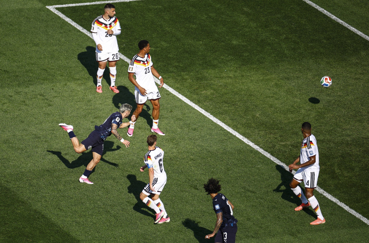 Paraguay upsets Germany in 2026 World Cup: Jose Canale penalty kick ...