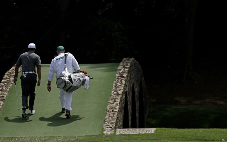 Tiger Woods stumbles at Masters, shoots even par