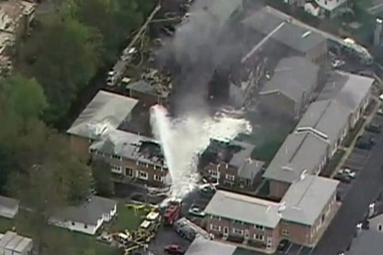 Navy jet crashes into residential building in Virginia