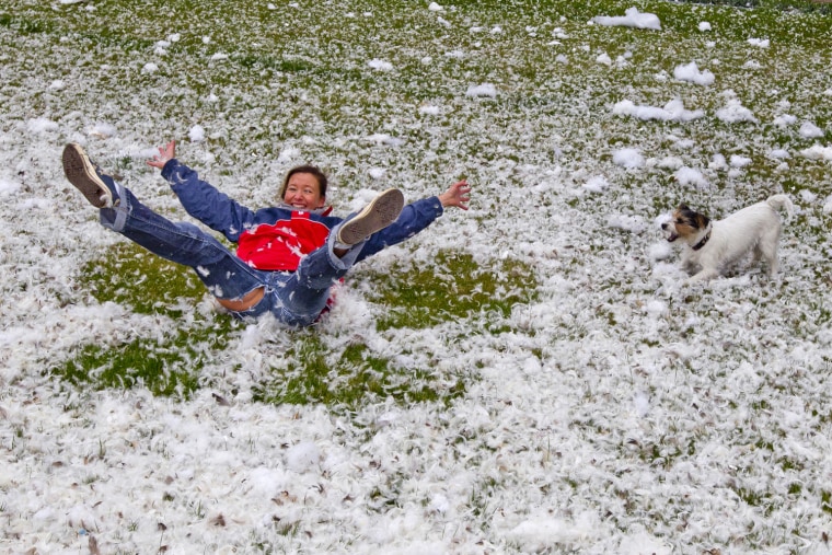 Feathers fly at pillow fights in Europe