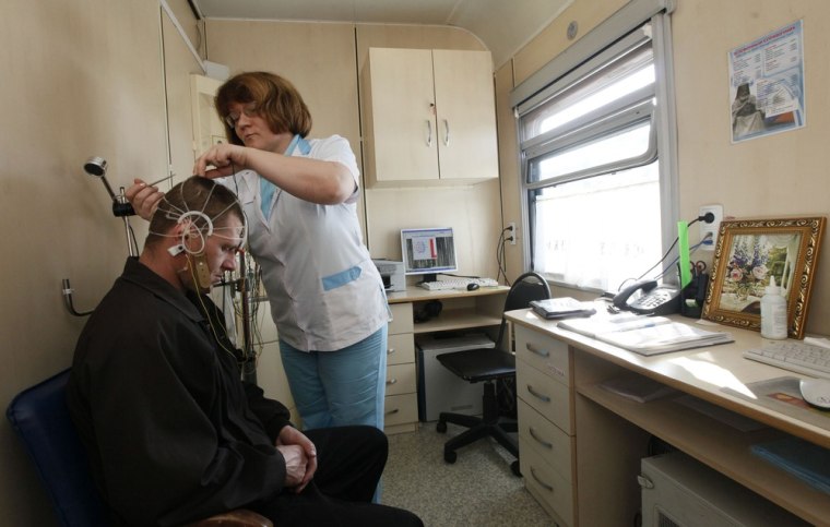 Russian train brings medical care to remote areas of Siberia