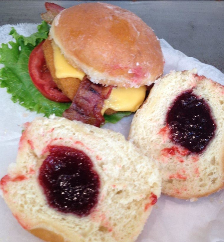 'Elvis burger,' raspberry doughnut chicken sandwich head to state fair