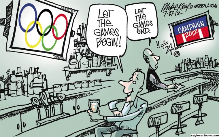 Olympics Cartoon Review
