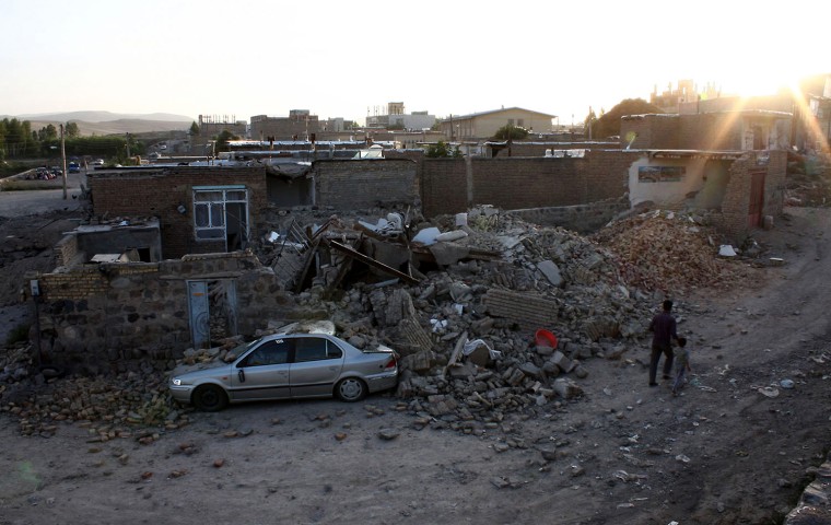 Powerful earthquakes strike Iran, killing at least 180, destroying villages