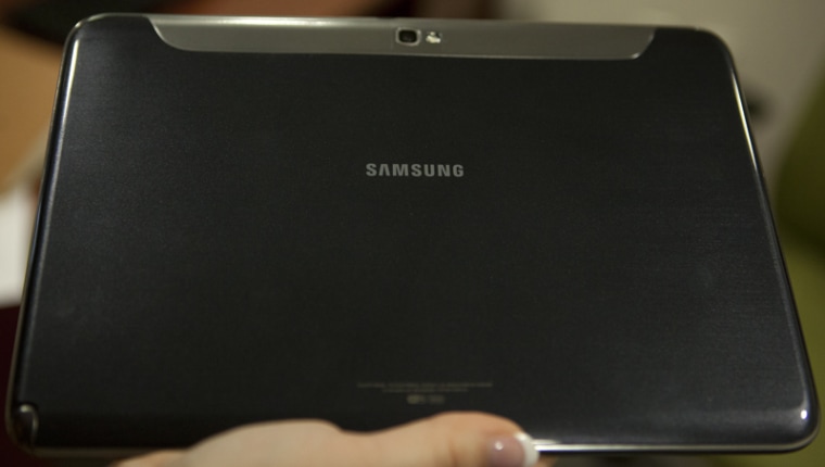 A first look at Samsung's new 10-inch tablet
