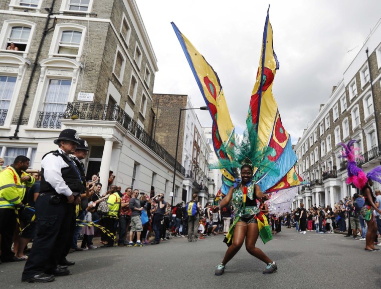 A festival of colors at London's Notting Hill Carnival