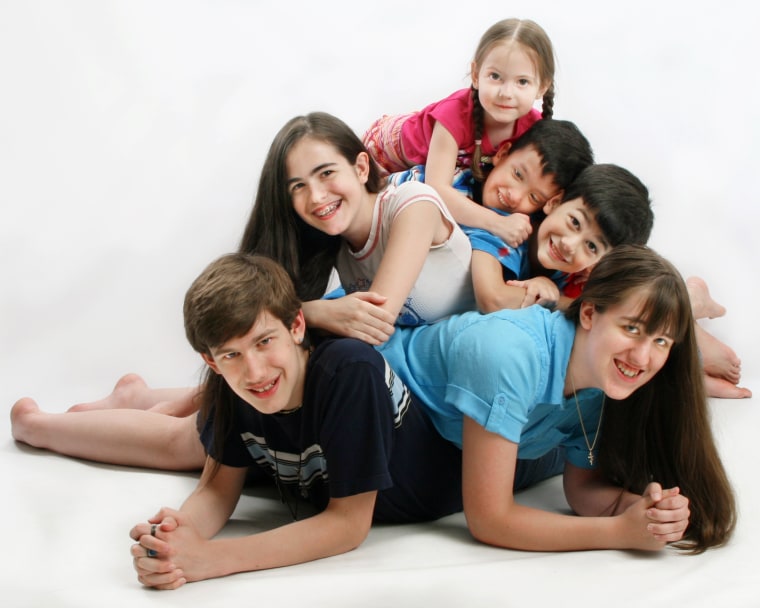 Your cute kids: The big, happy family edition