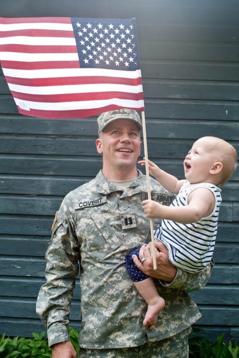 Veterans Day salute to military moms and dads (get your tissues out!)