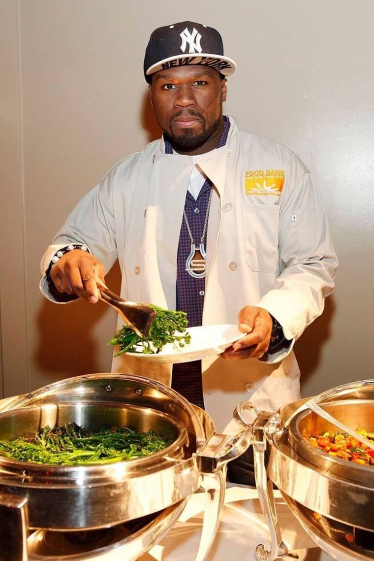50 Cent is 'Feeding America' one meal at a time!