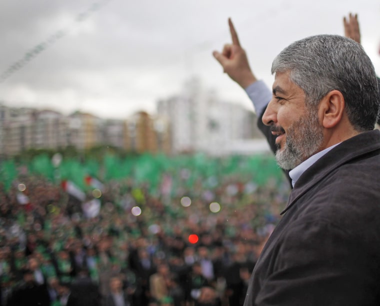 Hero's welcome as exiled Hamas leader returns to Gaza