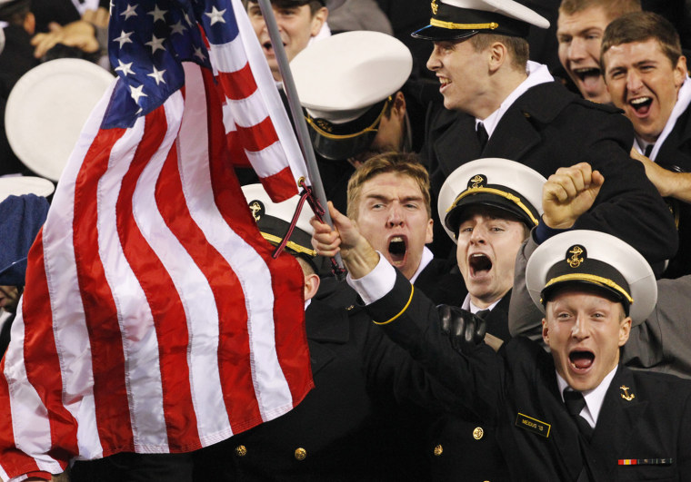 Navy extends winning streak against Army