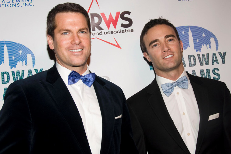 Thomas Roberts & Patrick Abner attend the Broadway Dreams Foundation event