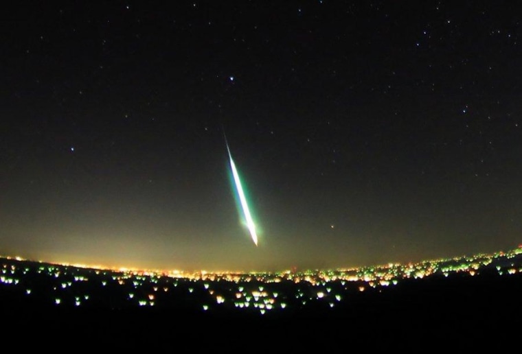 Geminid meteors sparkle like gems