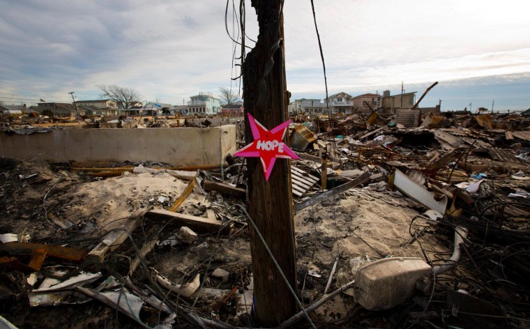 'Stars of hope' brighten Breezy Point