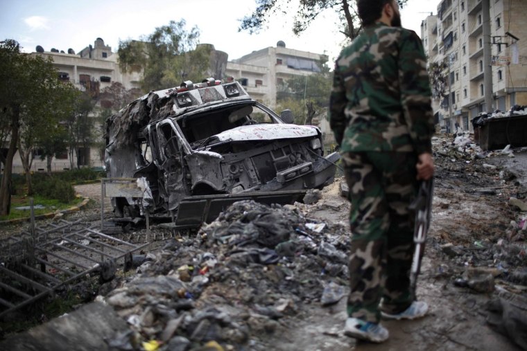 Syria fires more Scud missiles at rebels; NATO chief condemns Assad regime