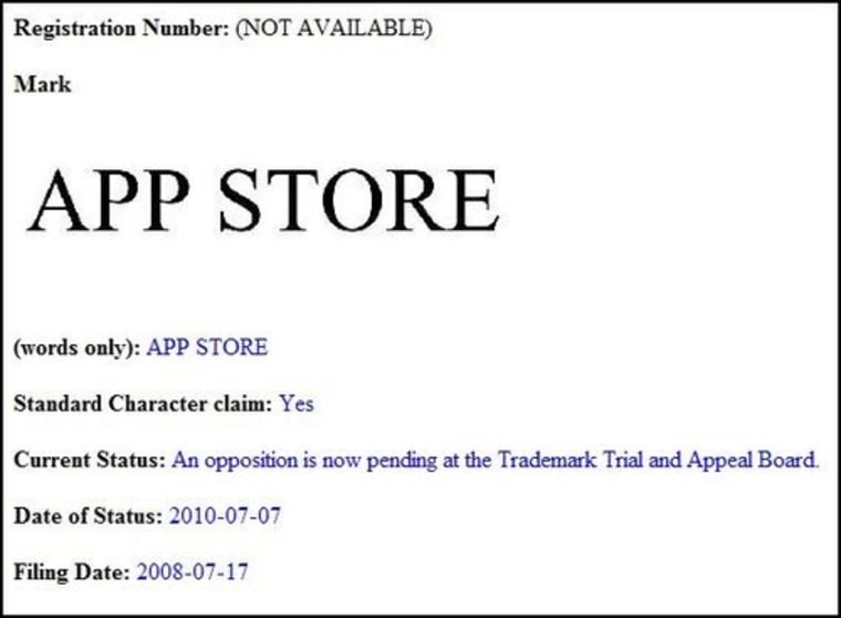 Microsoft fights Apple's 'App Store' trademark request