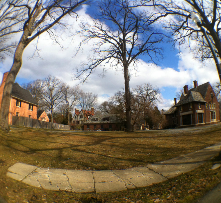 Bulldozed: Romney's boyhood home now just a memory