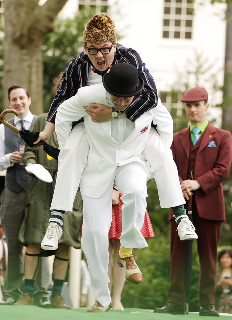 Olympics for the athletically challenged, but stylish Londoner