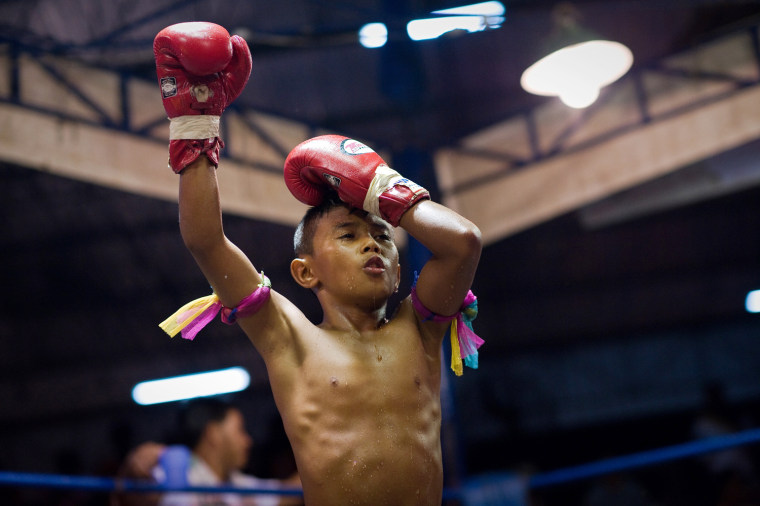 Muay Thai boxing guides youth in Bangkok