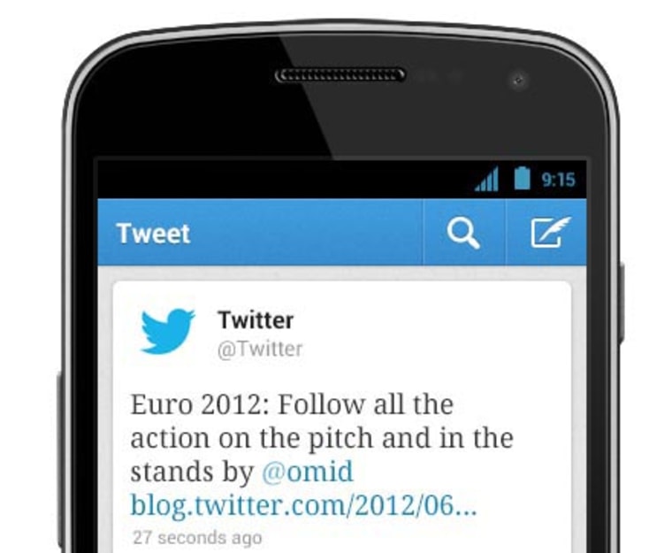 Twitter makes changes to iPhone, Android apps
