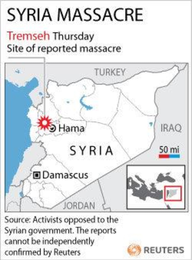 More than 200 killed in Syria massacre, activists say