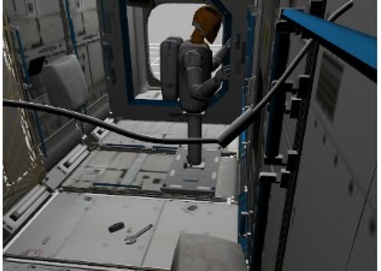 Control your own virtual Robonaut with NASA's simulator