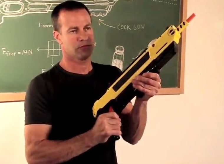 Shotgun kills flies with a pinch of salt