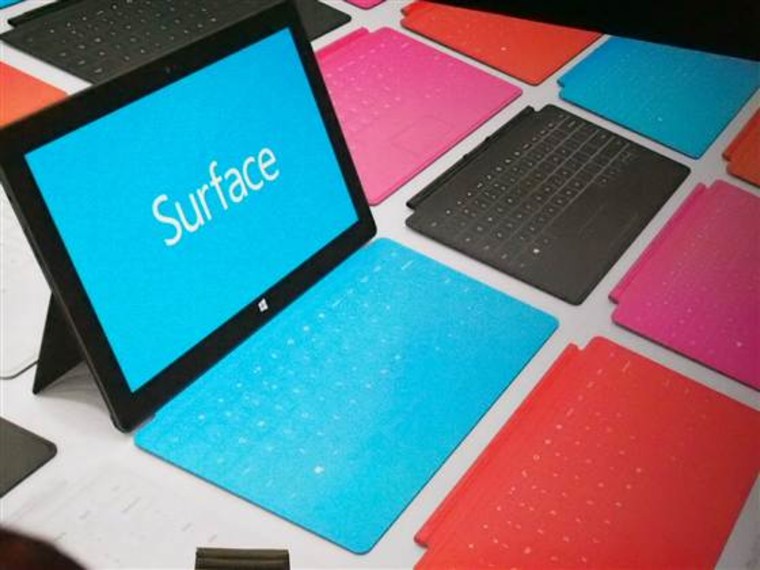 Microsoft Surface to arrive on Oct. 26, says SEC filing