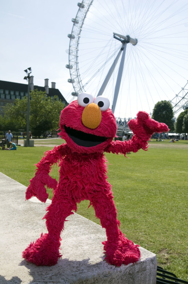 Elmo's burning desire: To carry the Olympic flame