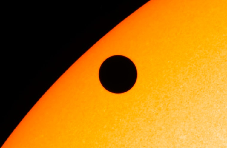 Catch these amazing views of Venus crossing the sun