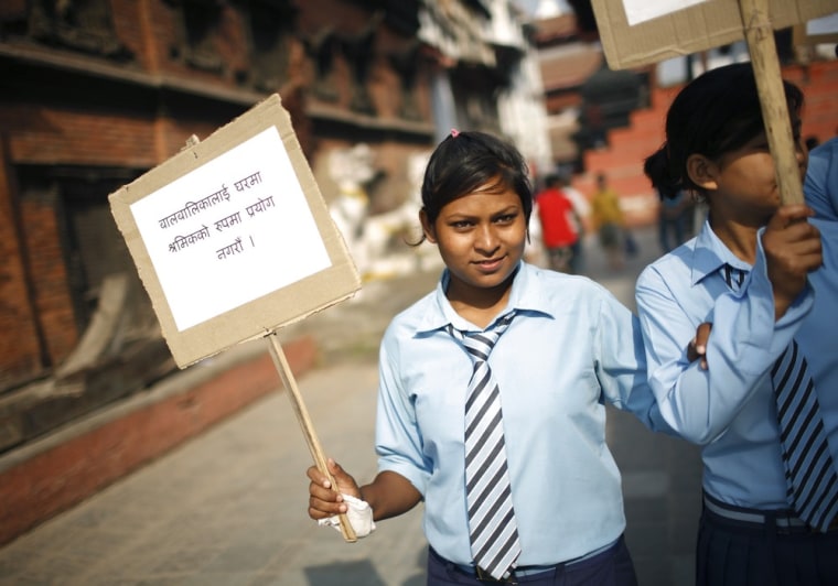 Global day of action against child labor highlights plight of 215 ...