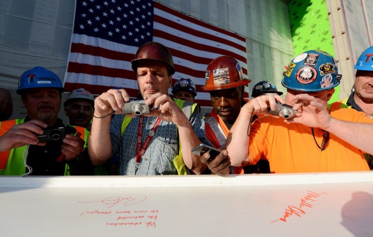 Barack Obama visits World Trade Center