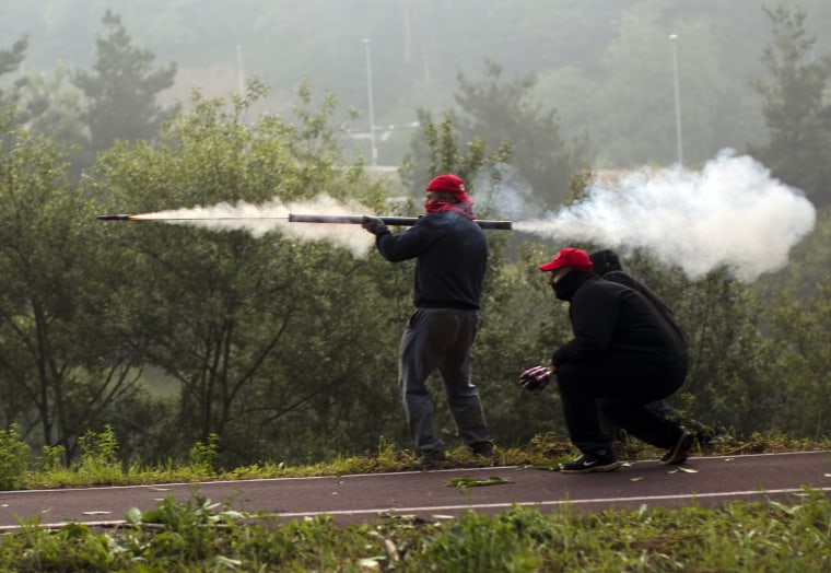 Replacing pickets with missiles: Spanish mining protests grow violent
