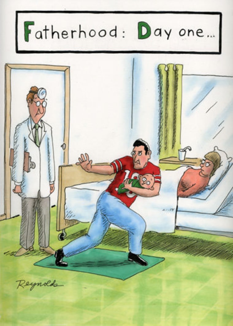 Dan Reynolds Funny Father's Day Cartoons