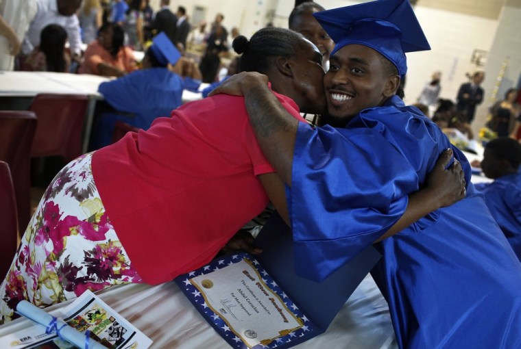 Rikers Island inmates graduate with high school diplomas