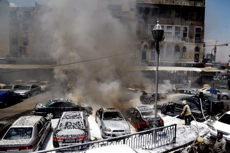 Explosion outside Syria's highest court