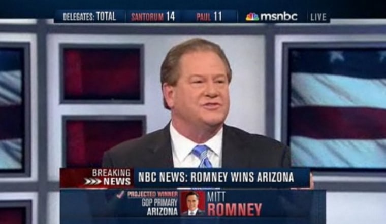 Ed on tonight's MSNBC election panel, 'The Ed Show' back tomorrow