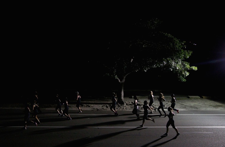 'She runs the night': Australia's first ever female night race