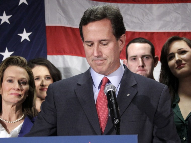 Santorum: 'I don't think anybody understood how little money we had'