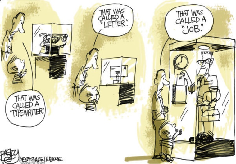 Stagnant Job Growth – Five Cartoons