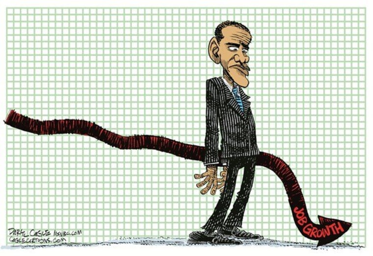 Stagnant Job Growth – Five Cartoons