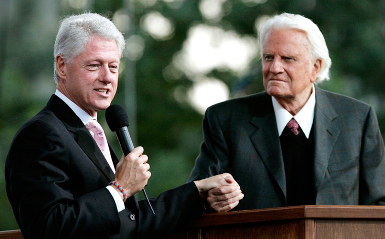 In North Carolina gay marriage vote, it's Bill Clinton versus Billy Graham